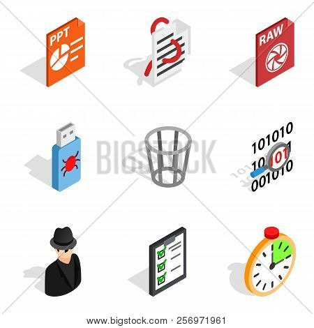 Ip Address Icons Set. Image & Photo (Free Trial) | Bigstock