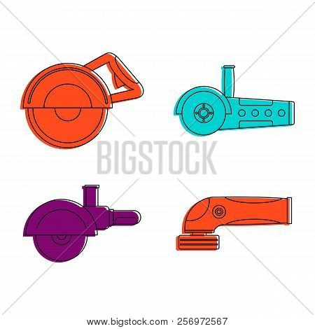 Flex Icon Set. Color Image & Photo (Free Trial) | Bigstock