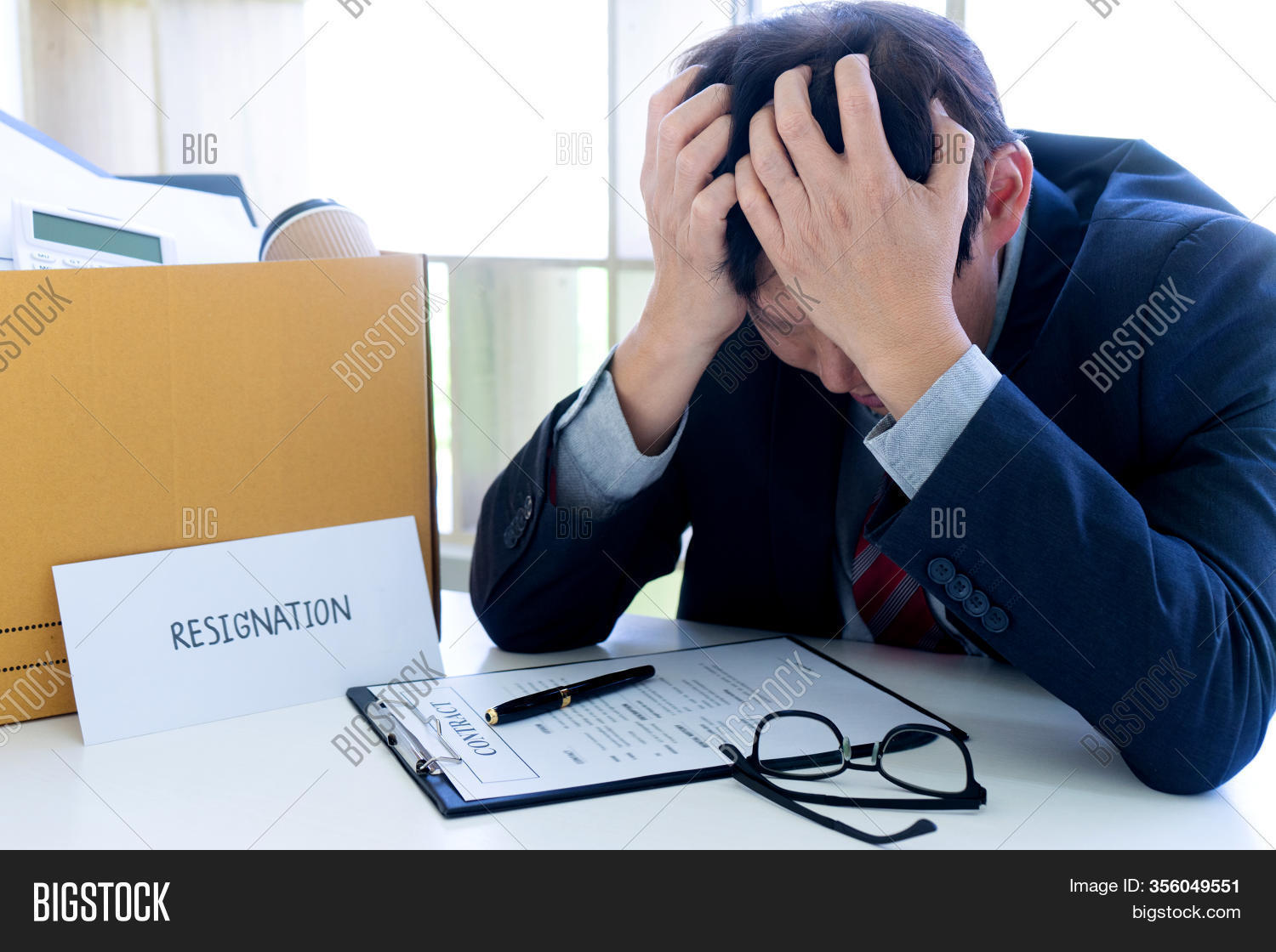 Worker Feel Bad Sad, Image & Photo (Free Trial) | Bigstock