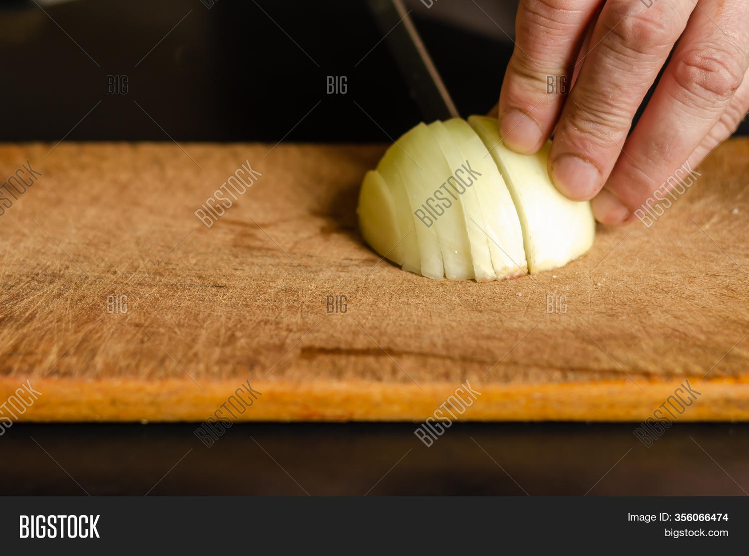 Process Cutting Onions Image & Photo (Free Trial) | Bigstock
