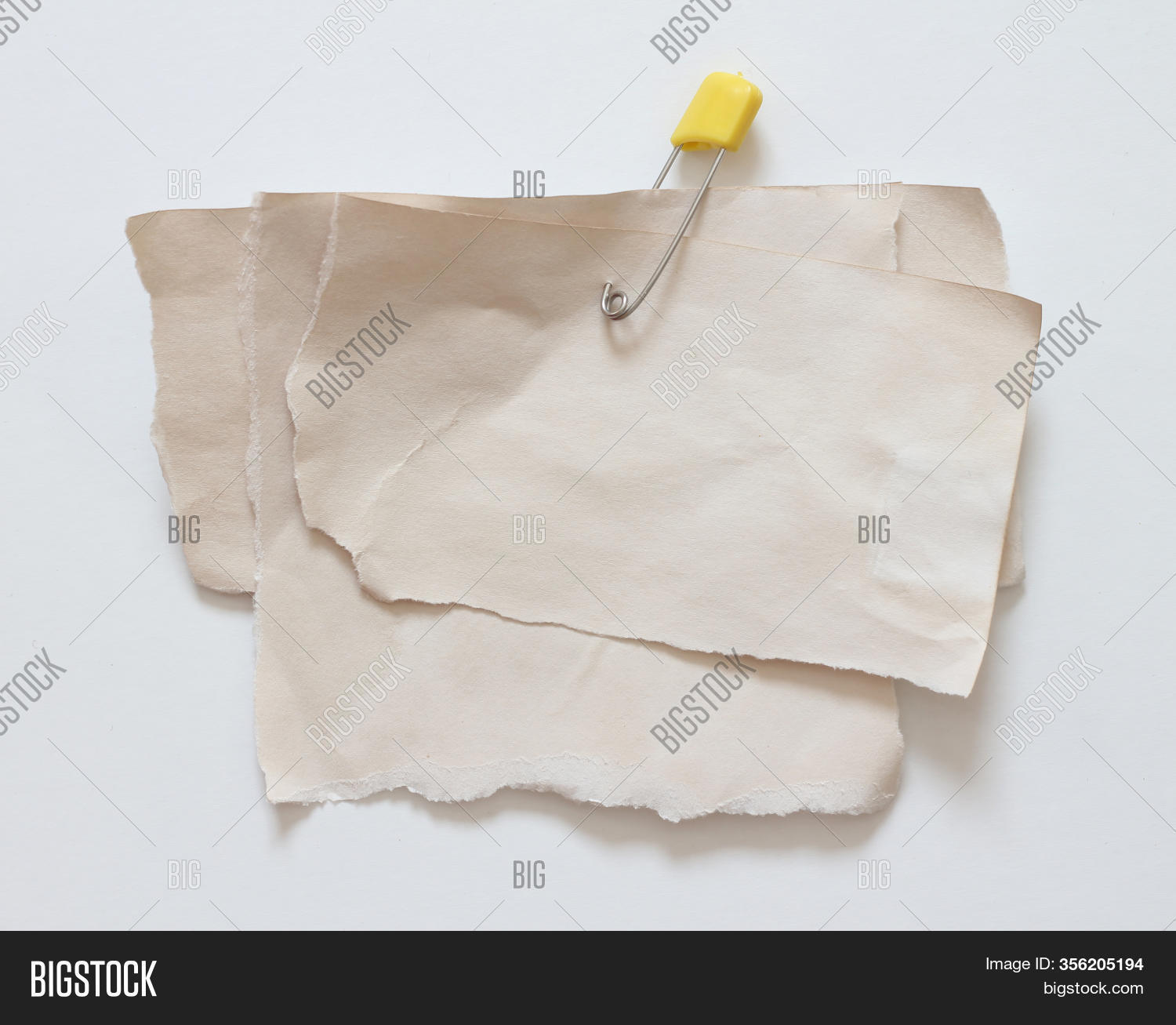 Pieces Torn Paper Image & Photo (Free Trial) | Bigstock