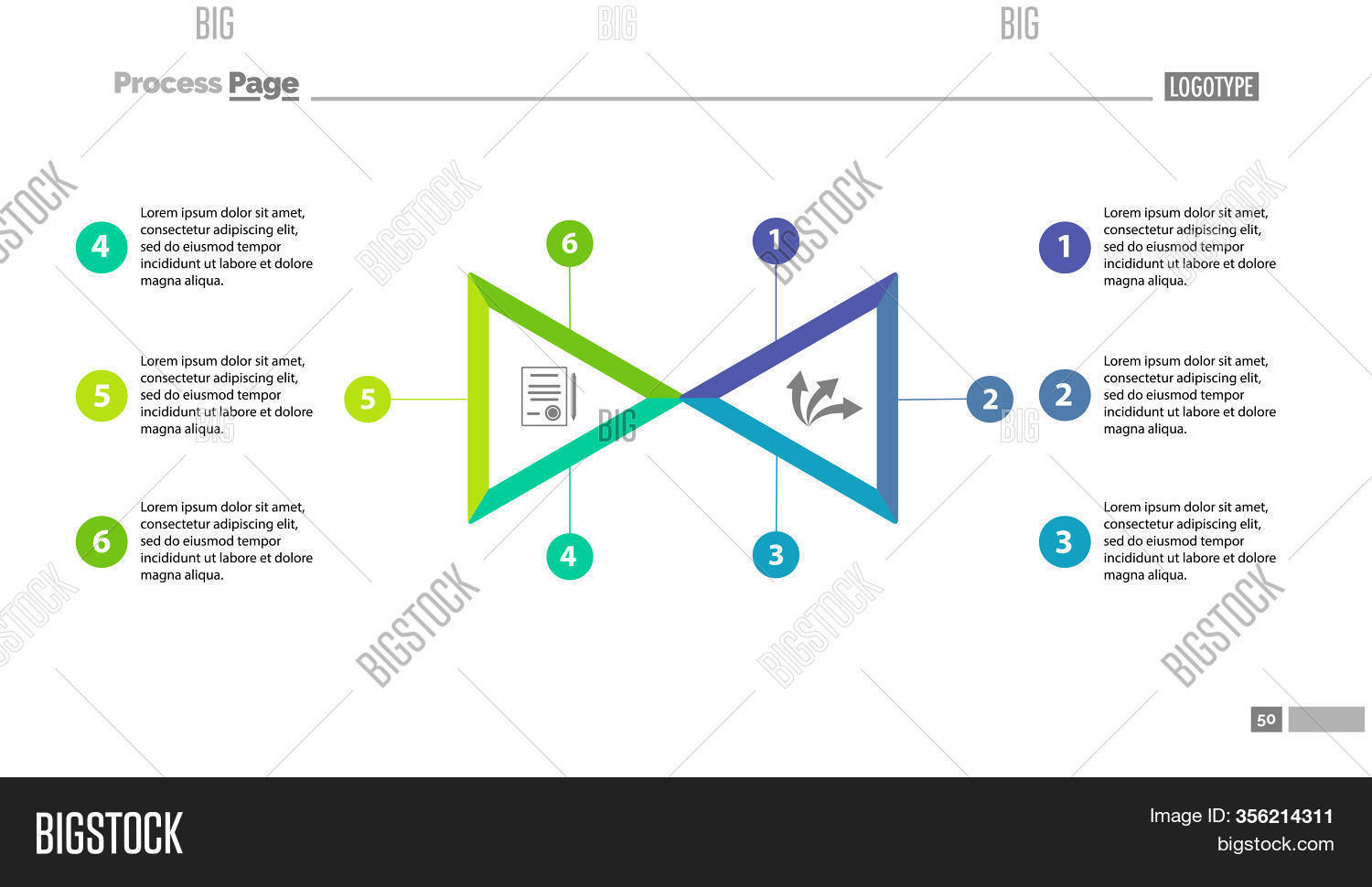 Two Triangle Segment Image & Photo (Free Trial) | Bigstock
