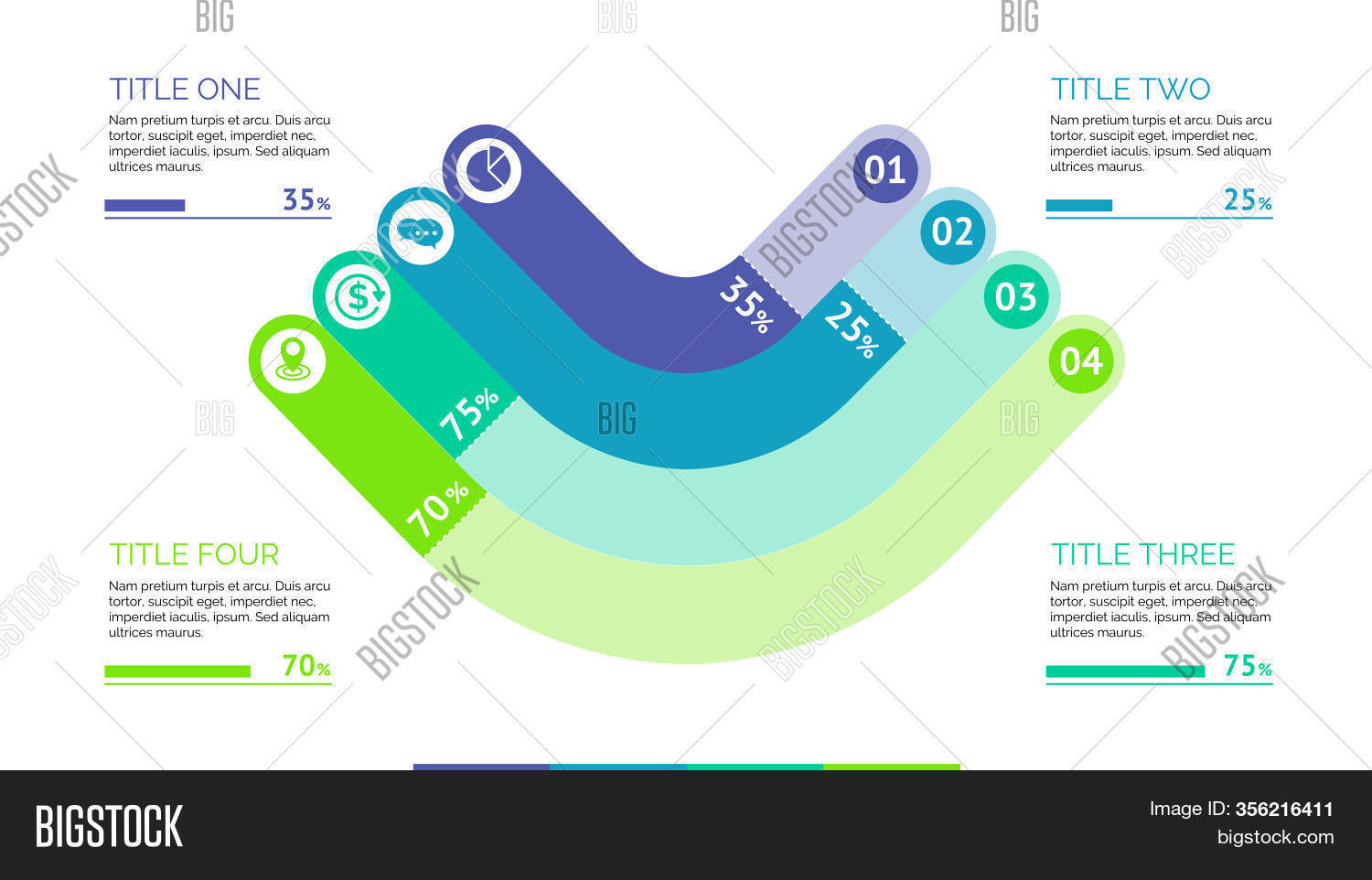 Four Angles Percentage Image & Photo (Free Trial) | Bigstock