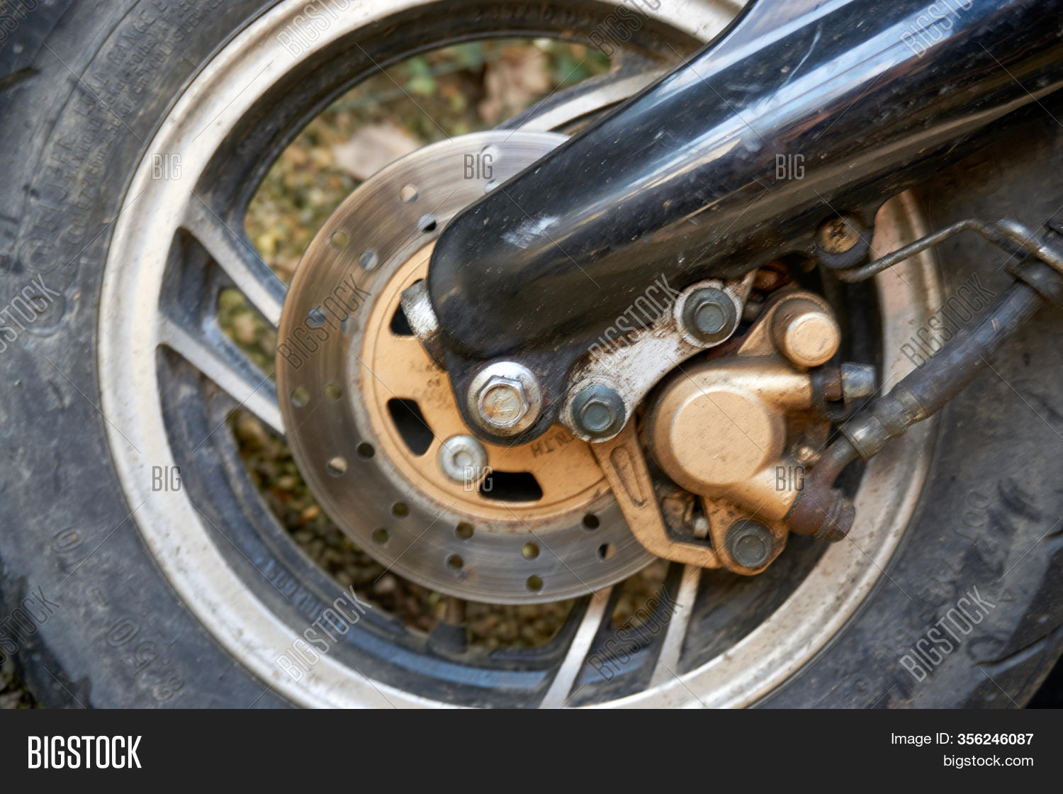 Motorcycle Disk Brake Image & Photo (Free Trial) | Bigstock