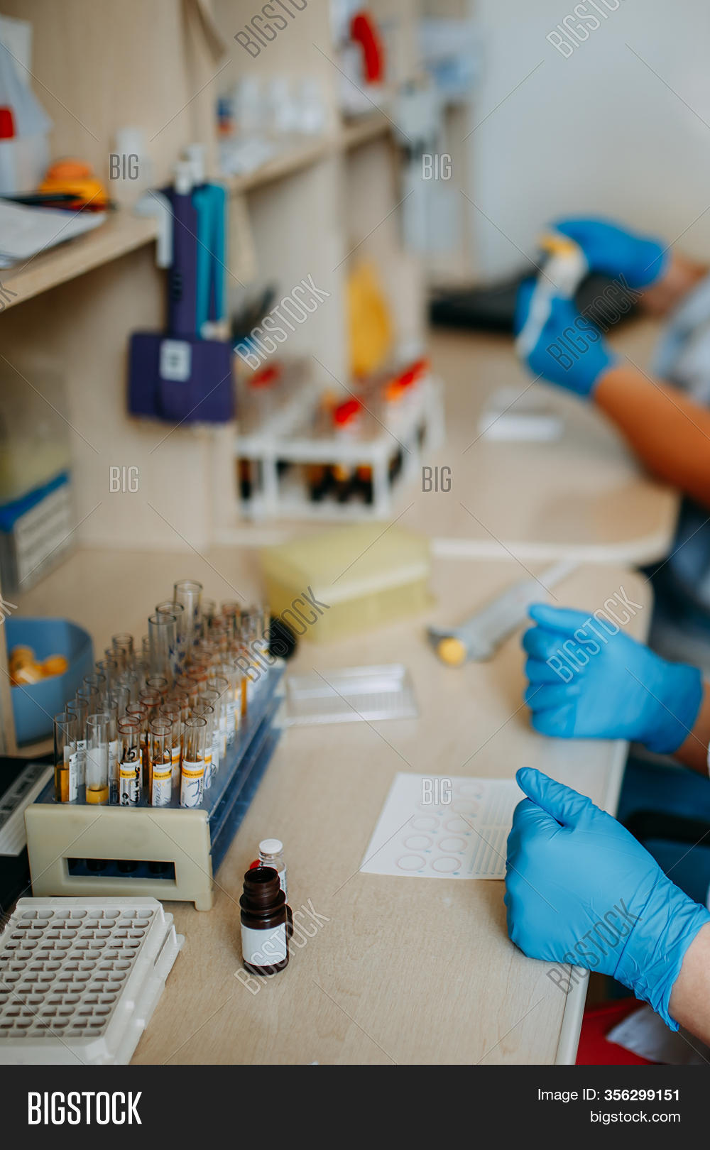 Blood Test Process Image & Photo (Free Trial) | Bigstock