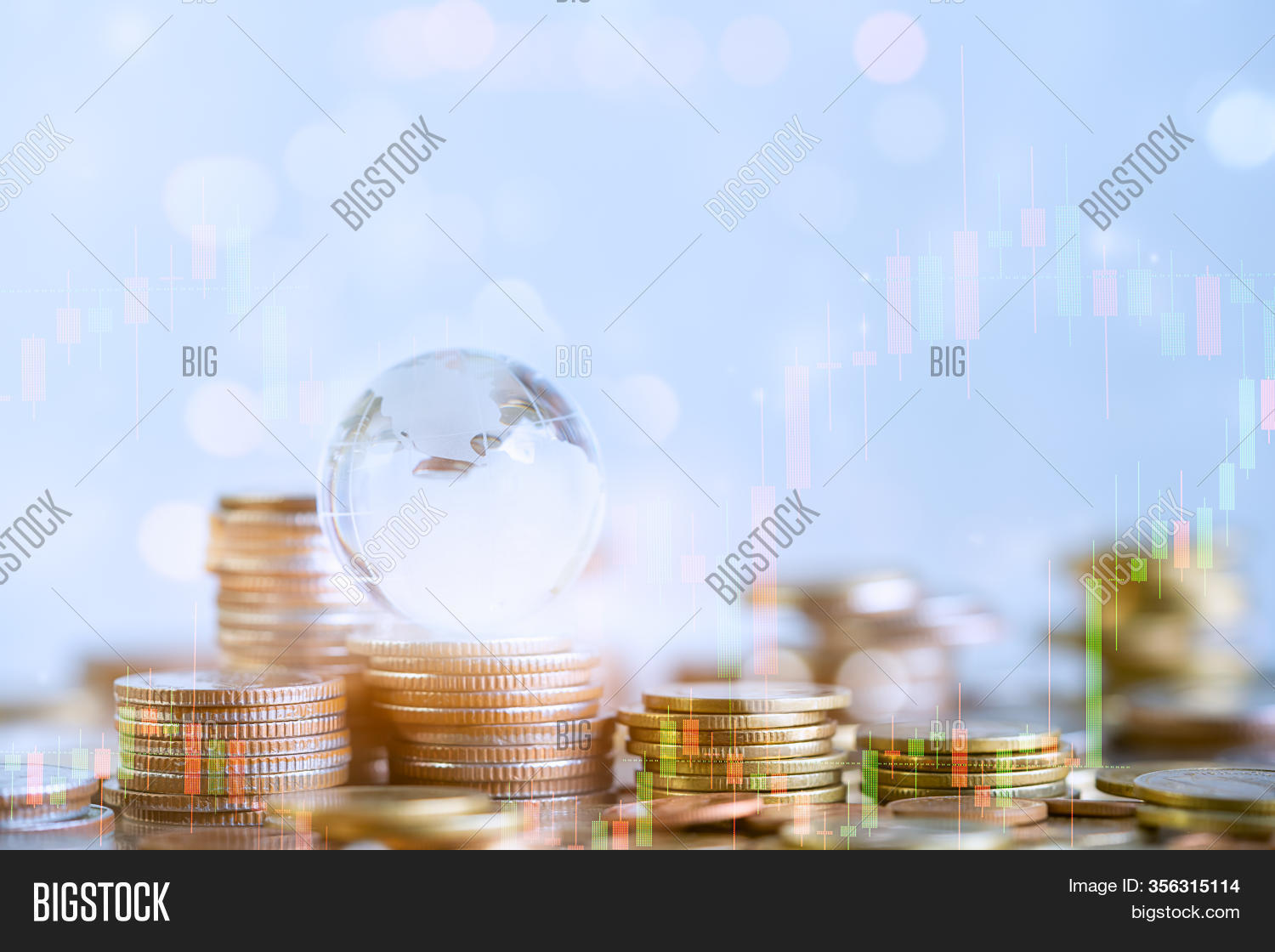 Coins Stack Financial Image & Photo (Free Trial) | Bigstock