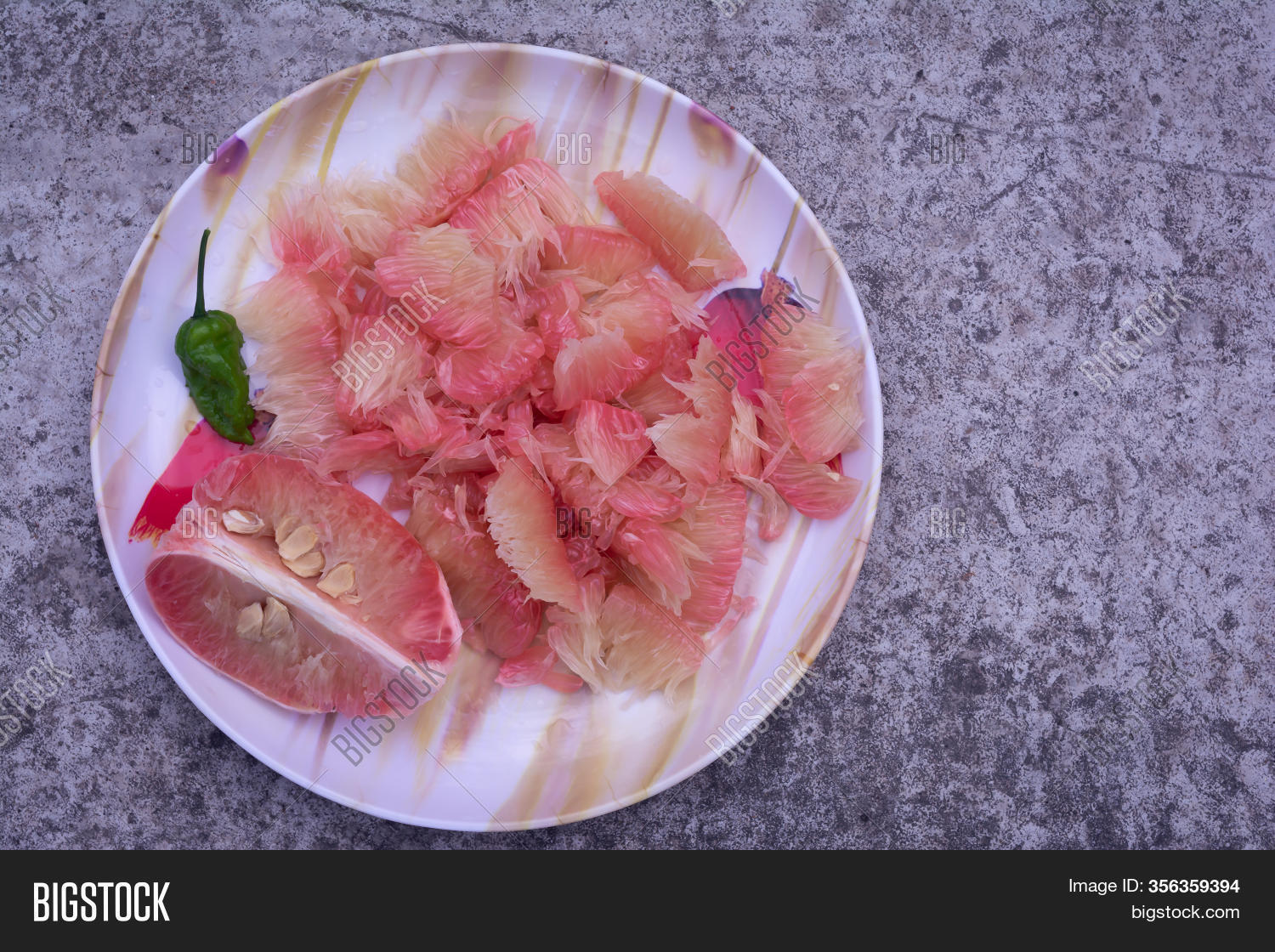 Pomelo (robab Tenga) Image & Photo (Free Trial) | Bigstock