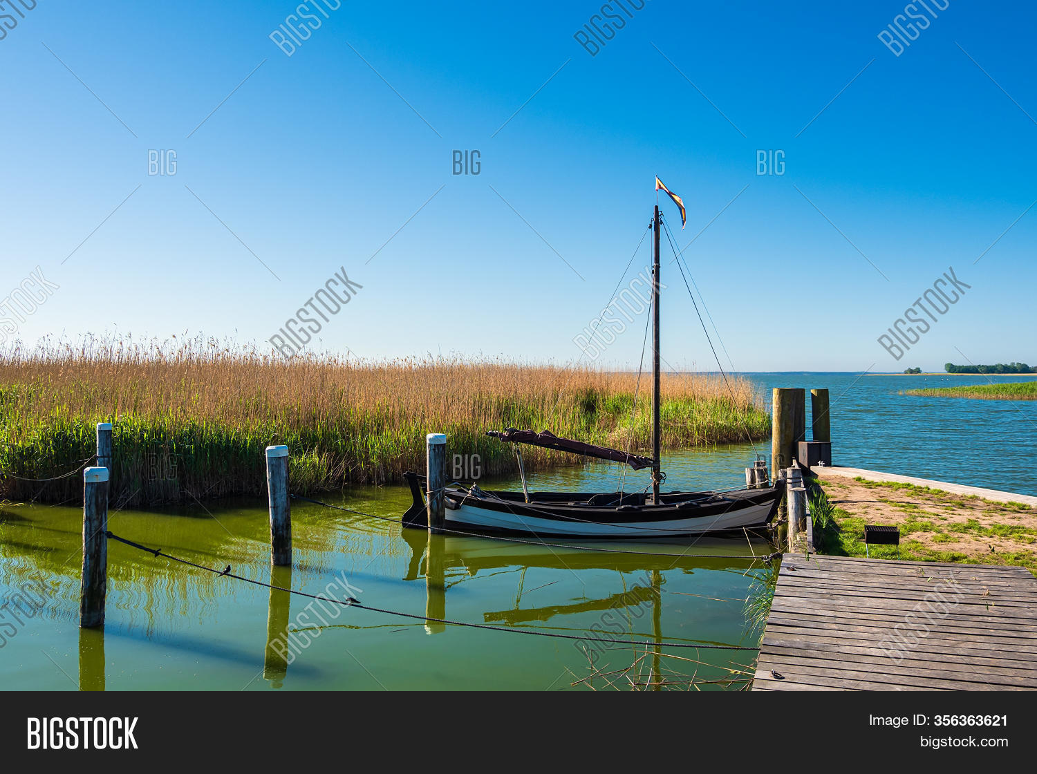 Sailing Ship Port Image & Photo (Free Trial) | Bigstock