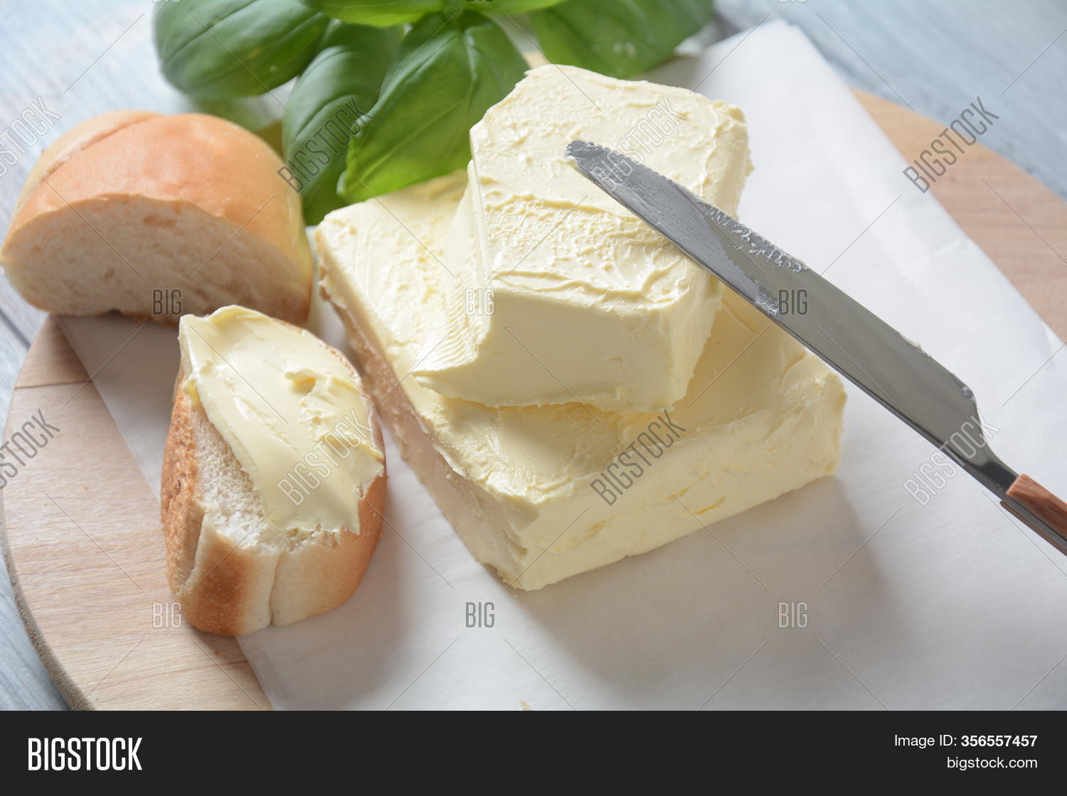 Butter. Slice Butter Image & Photo (Free Trial) | Bigstock