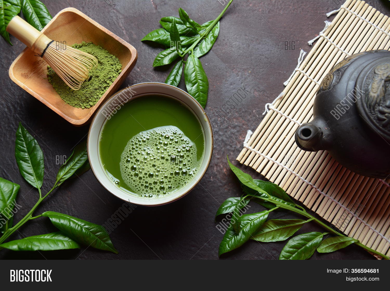 Green Matcha Tea Drink Image & Photo (Free Trial) | Bigstock