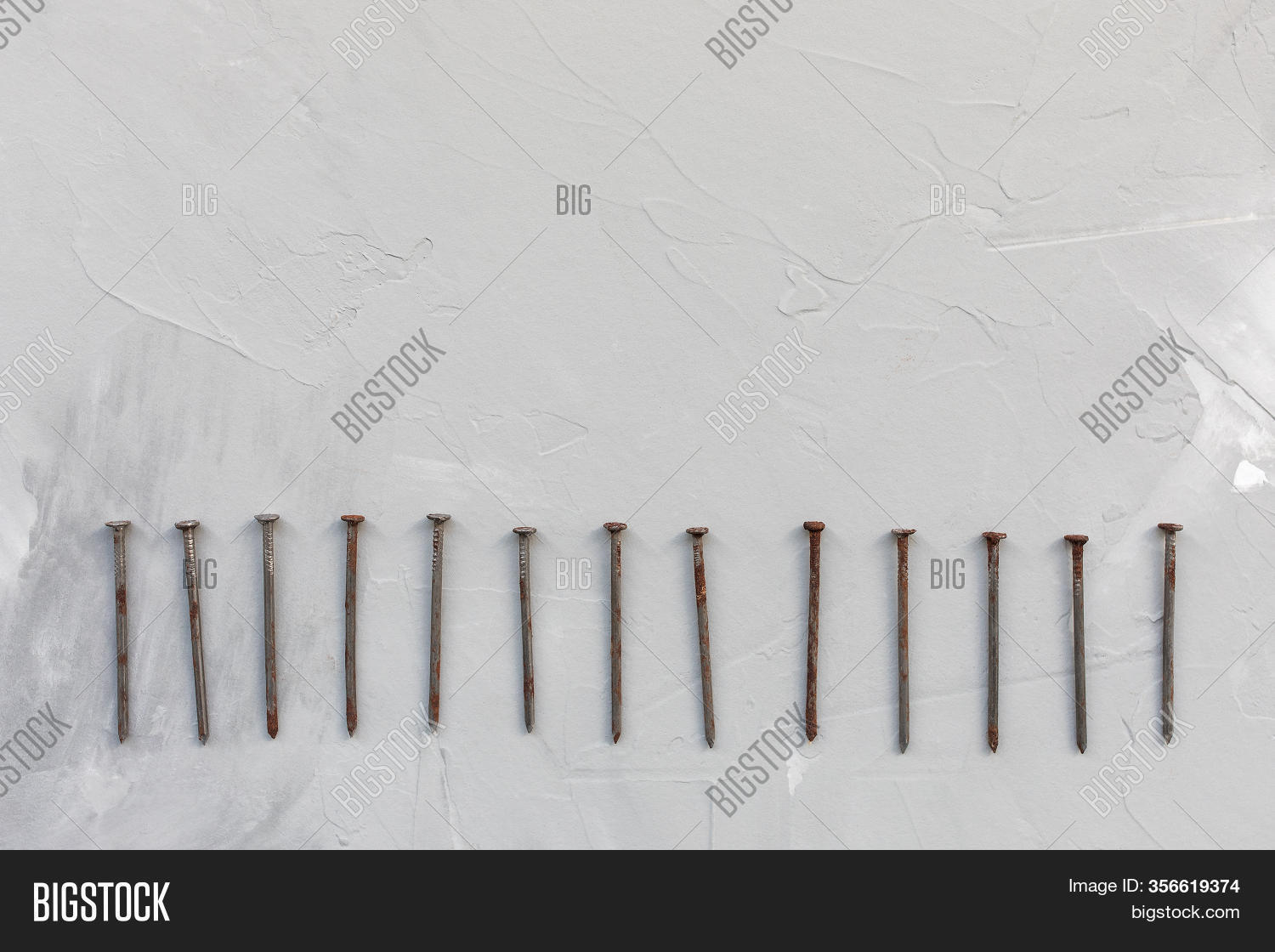Old Rusty Nails On Image & Photo (Free Trial) | Bigstock