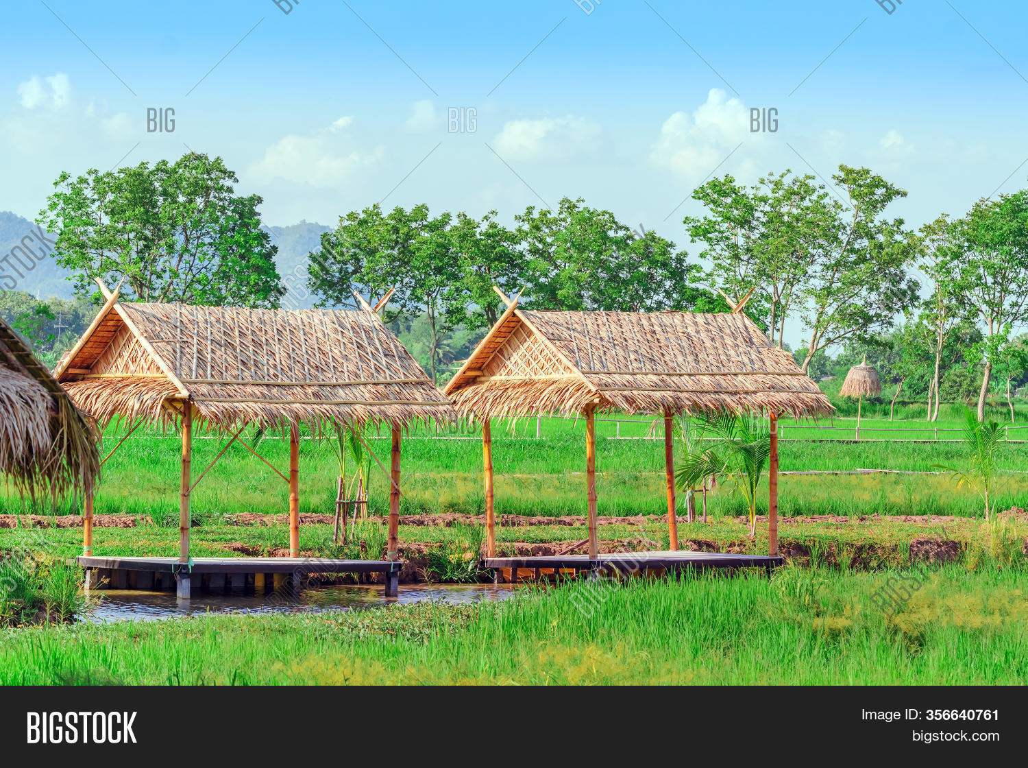 Resting Huts Image & Photo (Free Trial) | Bigstock