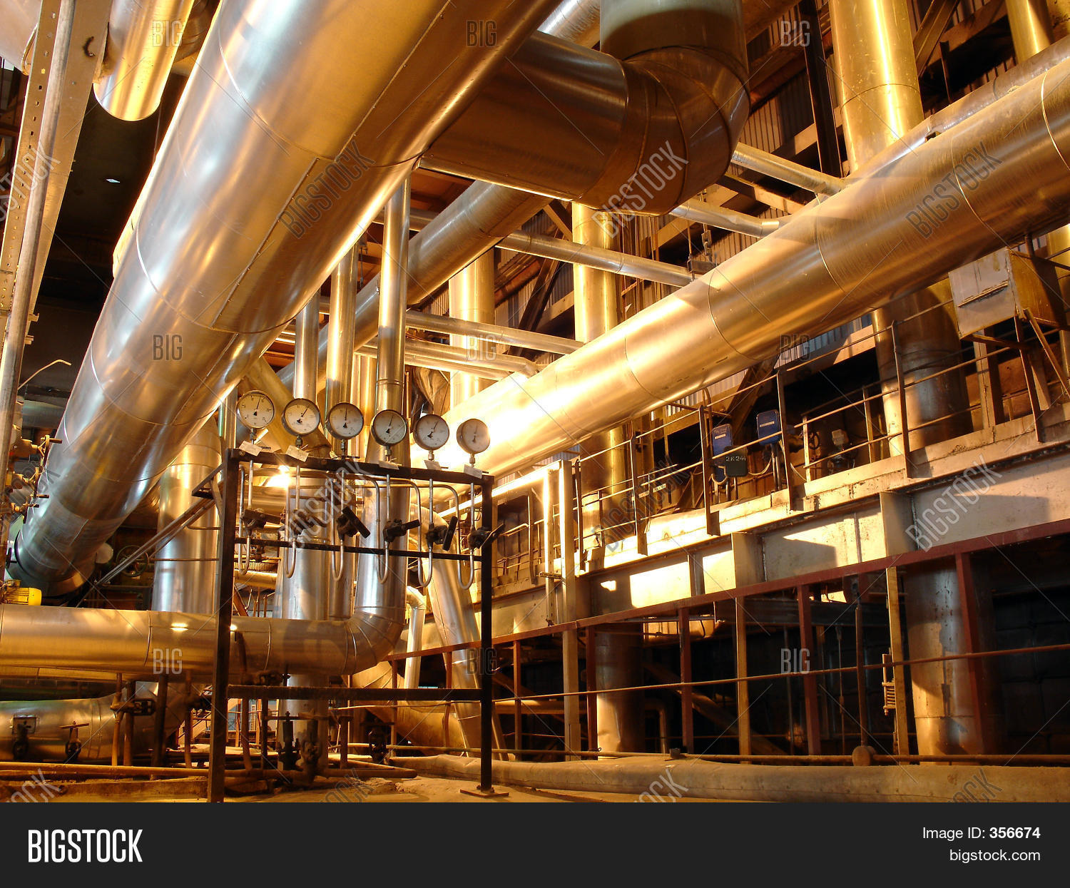 Steam Pipes Image & Photo (Free Trial) | Bigstock