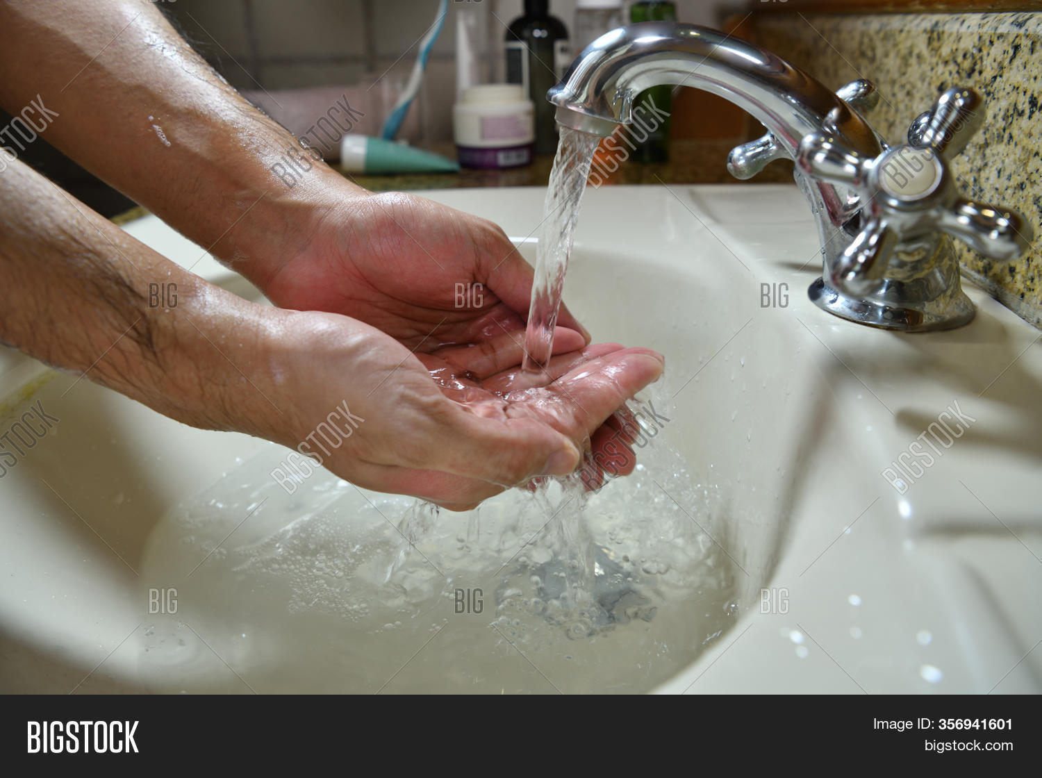 Hands Being Washed Image & Photo (Free Trial) | Bigstock