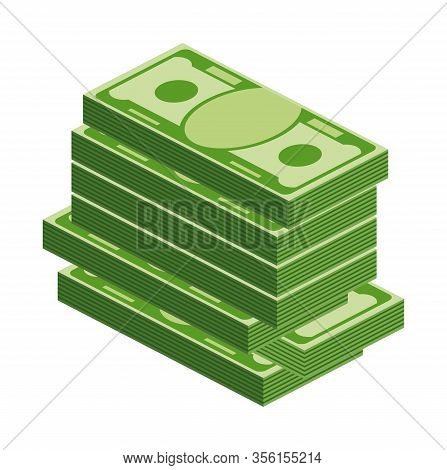 Packs Paper Money. Vector & Photo (Free Trial) | Bigstock