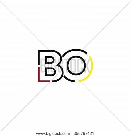 Letter Bo Logo Icon Vector & Photo (Free Trial) | Bigstock