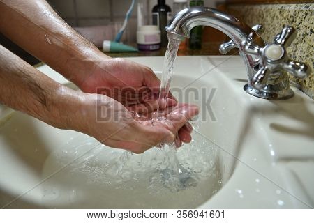 Hands Being Washed Image & Photo (Free Trial) | Bigstock