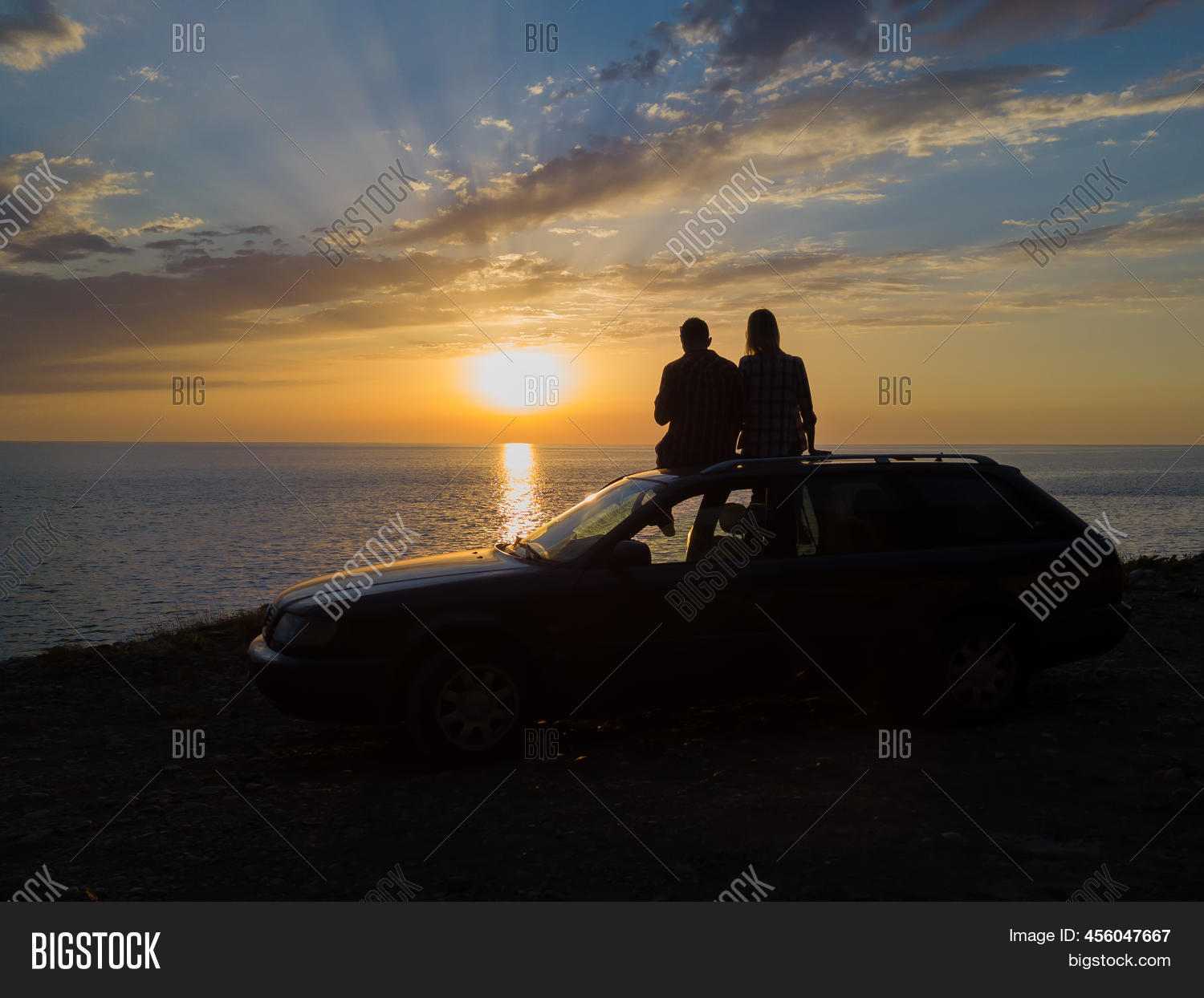 Silhouette Happy Image & Photo (Free Trial) | Bigstock