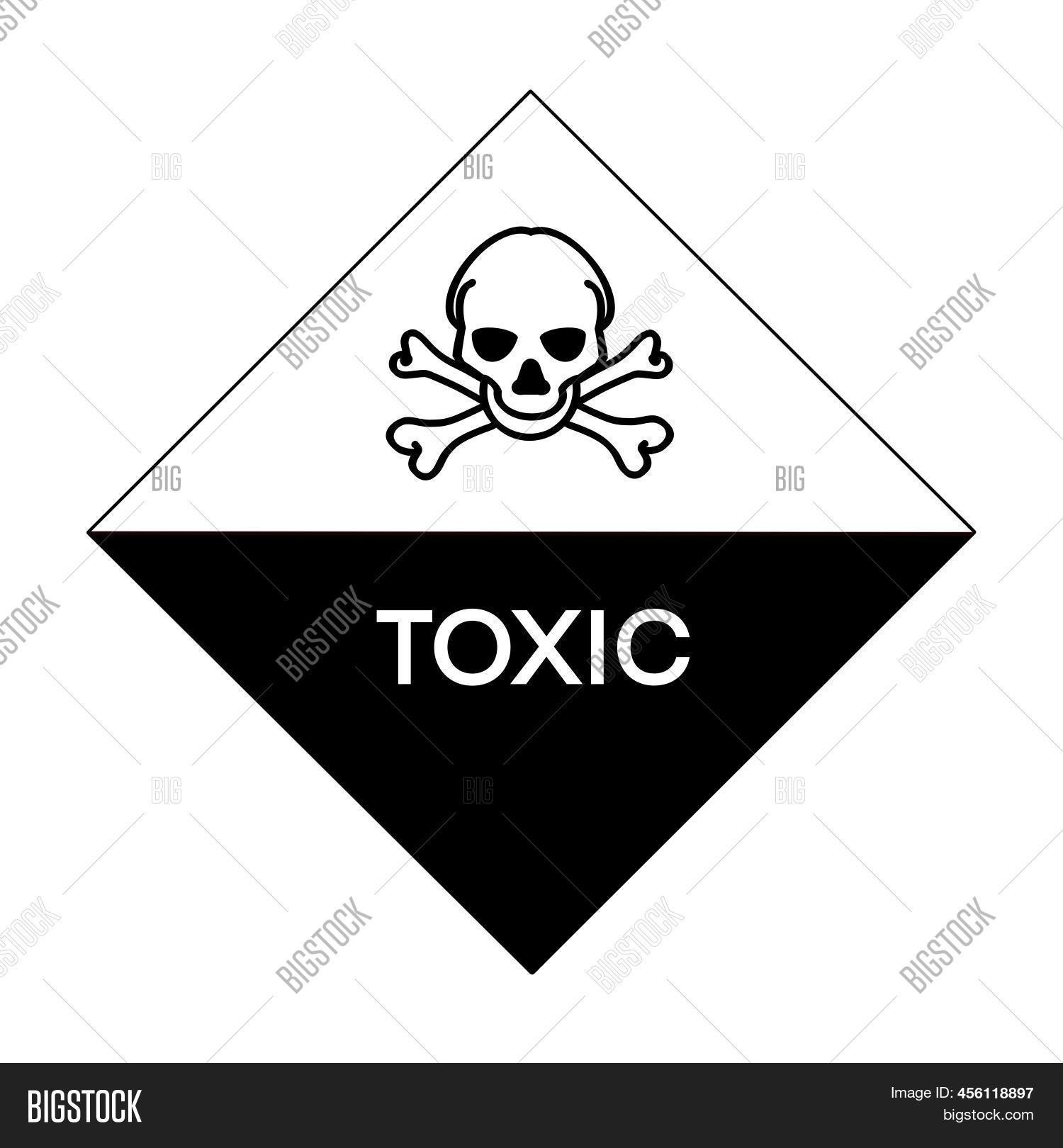 Toxic Symbol Used Warn Image & Photo (Free Trial) | Bigstock