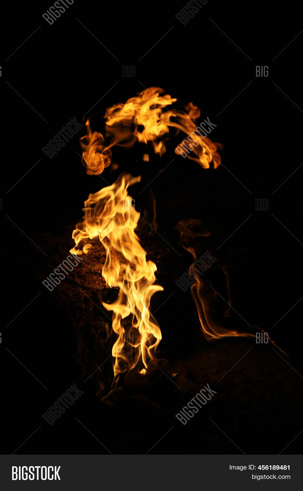 Fiery Abstraction On Image & Photo (Free Trial) | Bigstock