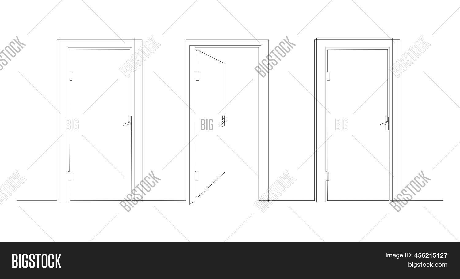 Hall Closed Open Image & Photo (Free Trial) | Bigstock