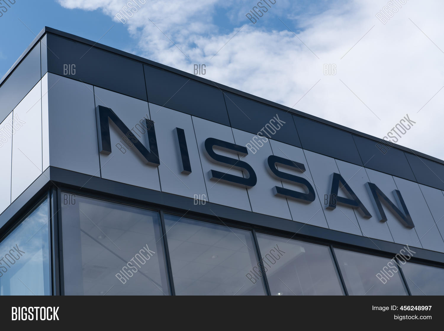Building Nissan Car Image & Photo (Free Trial) | Bigstock