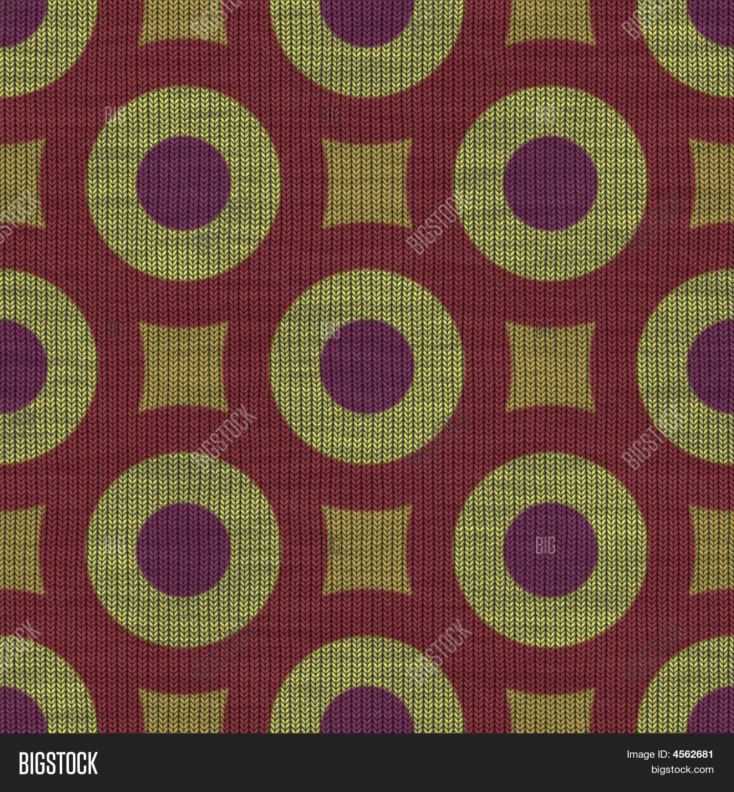 Retro Knit Fabric Image & Photo (Free Trial) | Bigstock