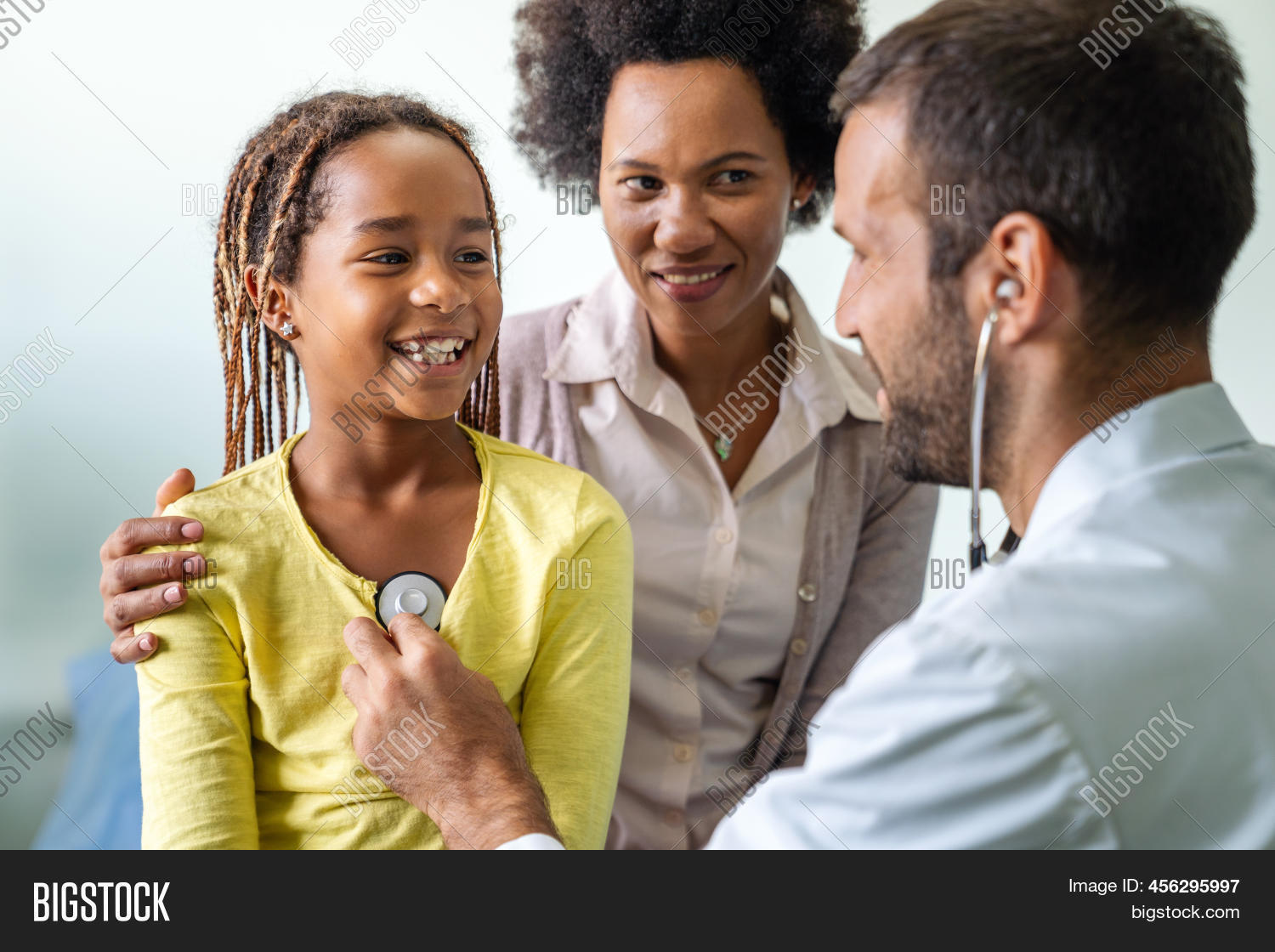 Doctor Examines Child Image & Photo (Free Trial) | Bigstock
