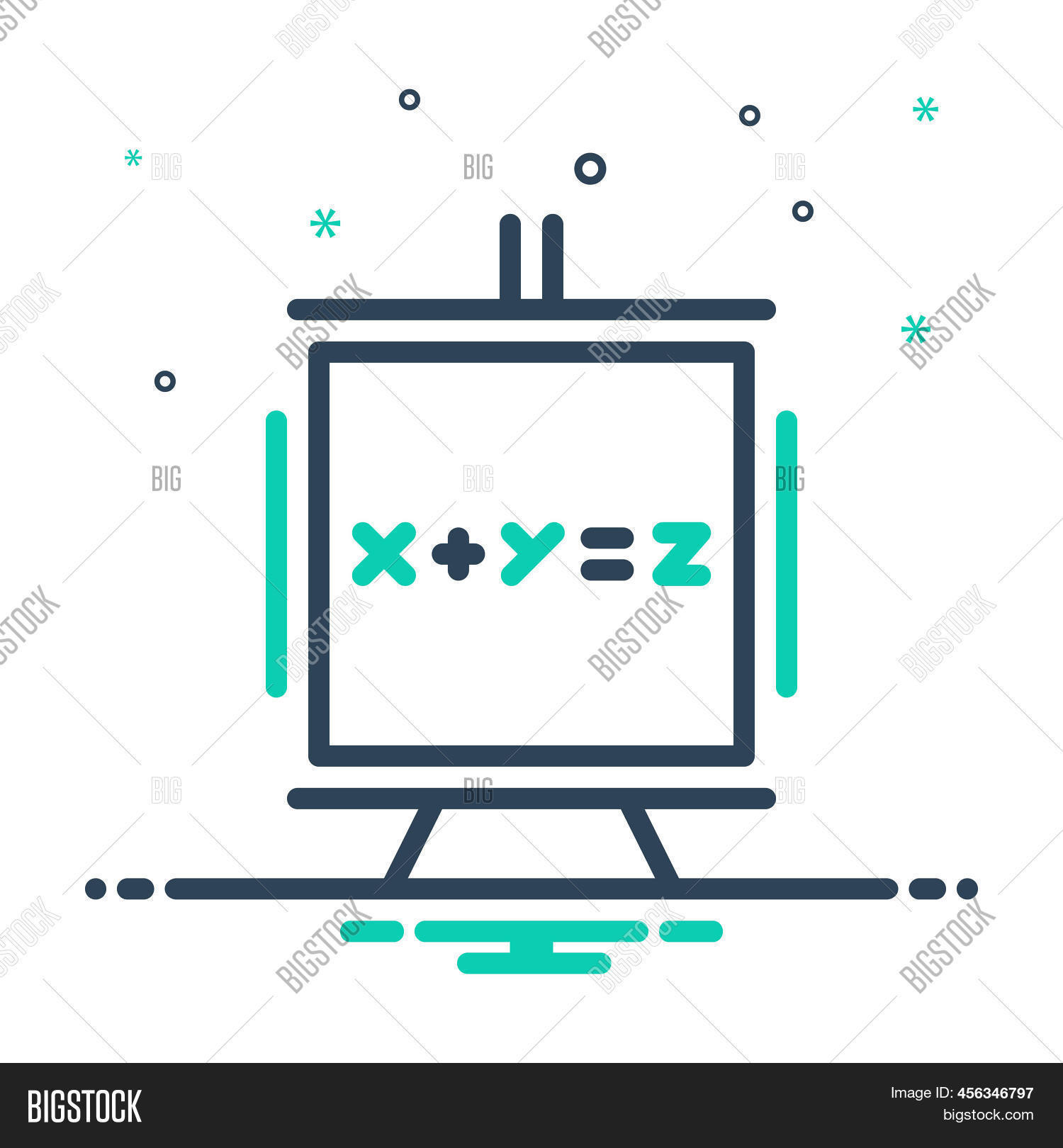 Mix Icon Equation Image & Photo (Free Trial) | Bigstock