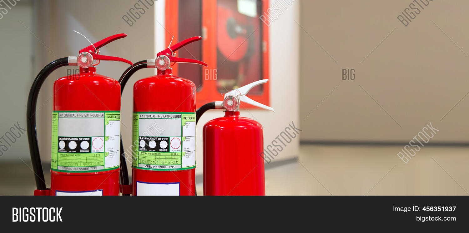 Red Fire Extinguishers Image & Photo (Free Trial) | Bigstock