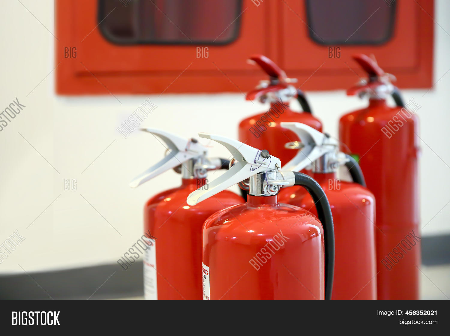 Red Fire Extinguishers Image & Photo (Free Trial) | Bigstock