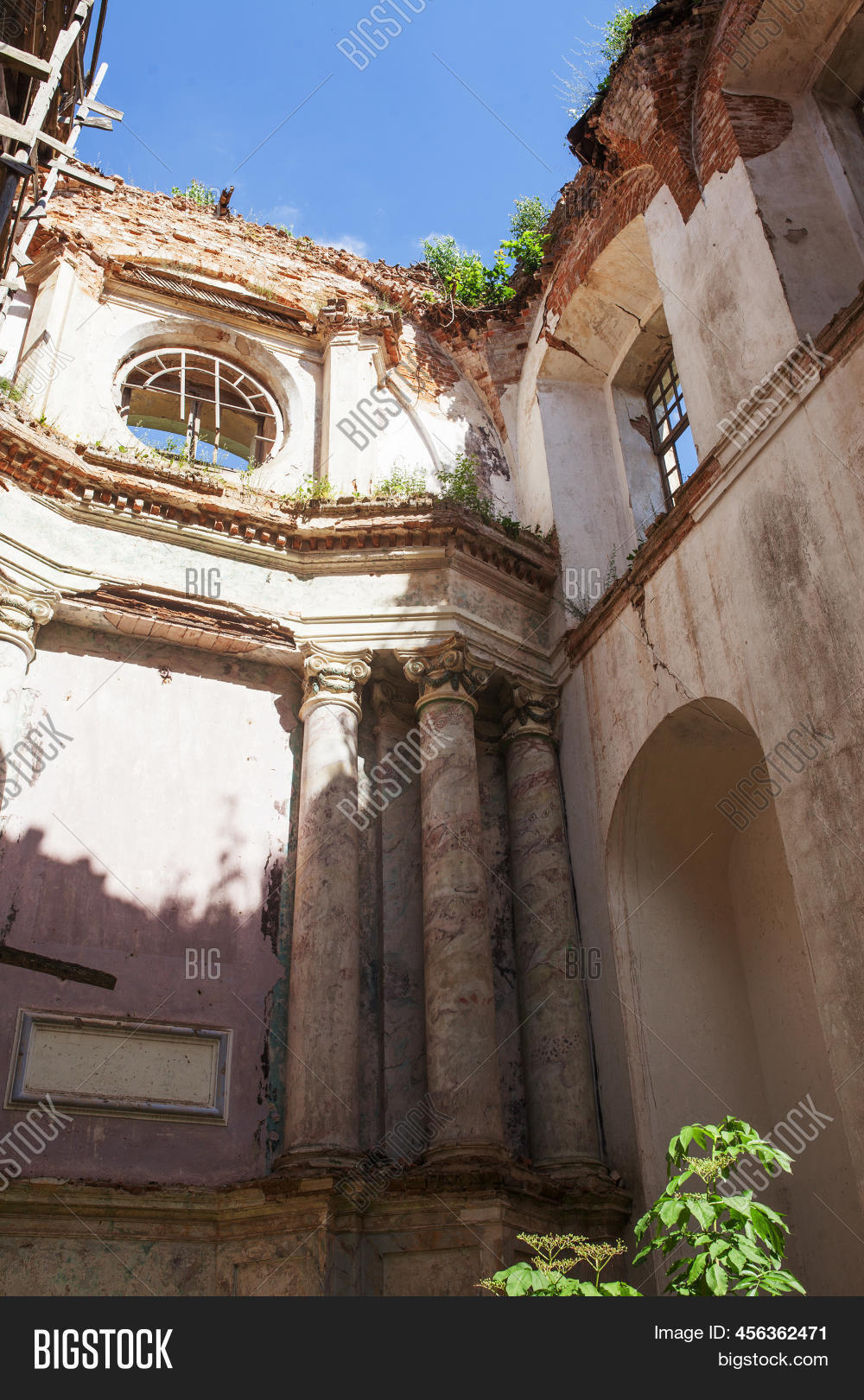 Old Destroyed Church. Image & Photo (Free Trial) | Bigstock