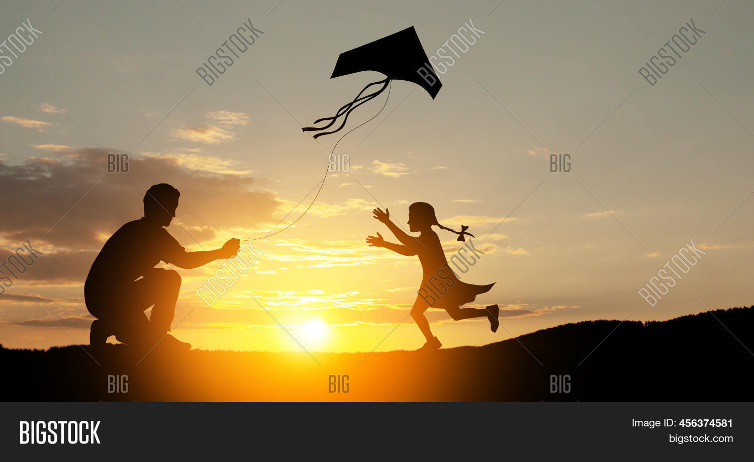 Happy Family On Field Image & Photo (Free Trial) | Bigstock