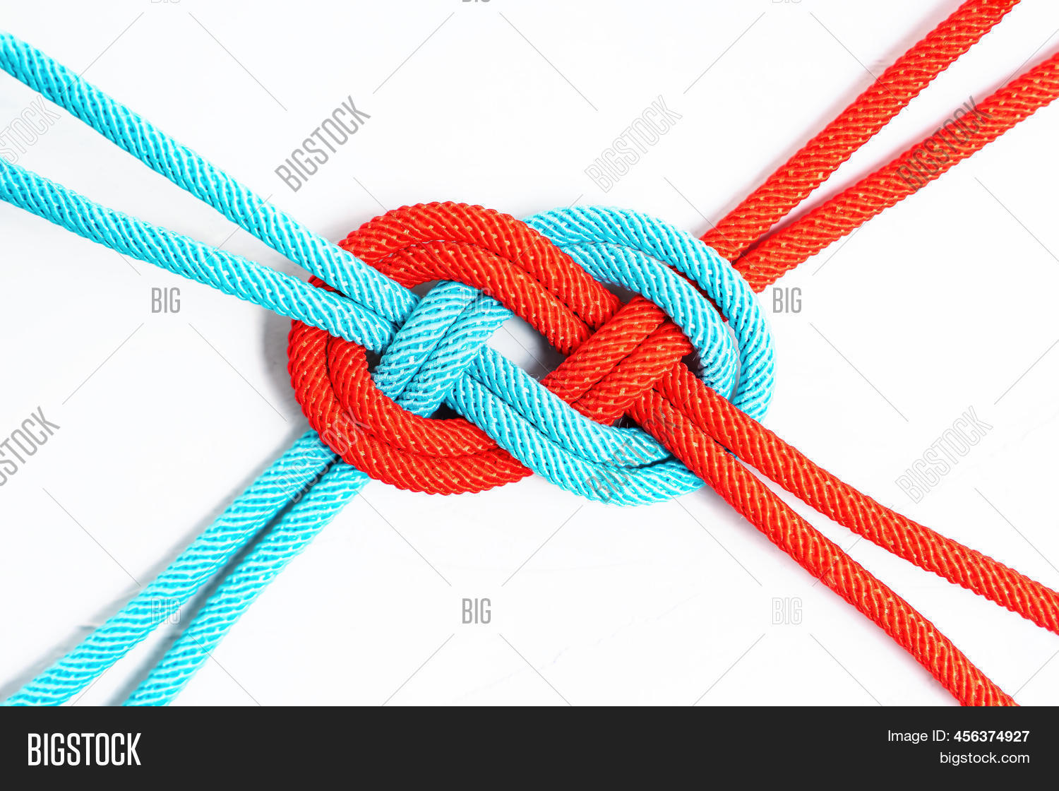 Red Blue Braided Cords Image & Photo (Free Trial) | Bigstock
