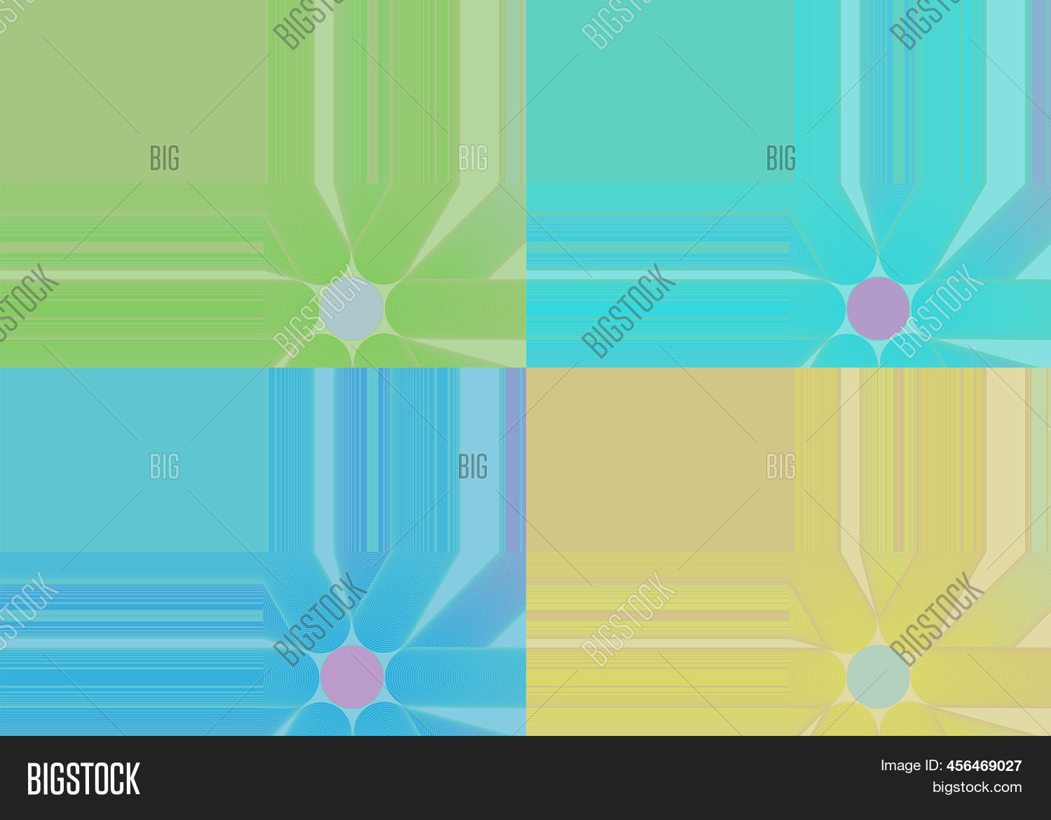 Four Squares Pastel Image & Photo (Free Trial) | Bigstock