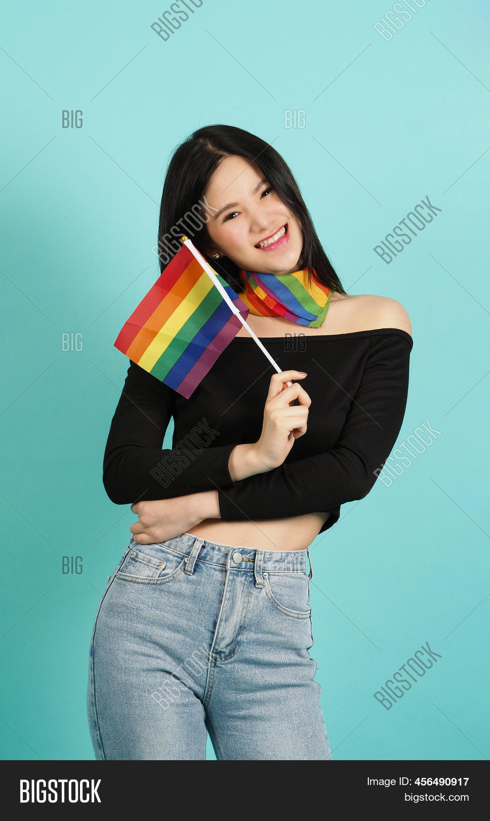 Lgbtq Woman Holding Image & Photo (Free Trial) | Bigstock
