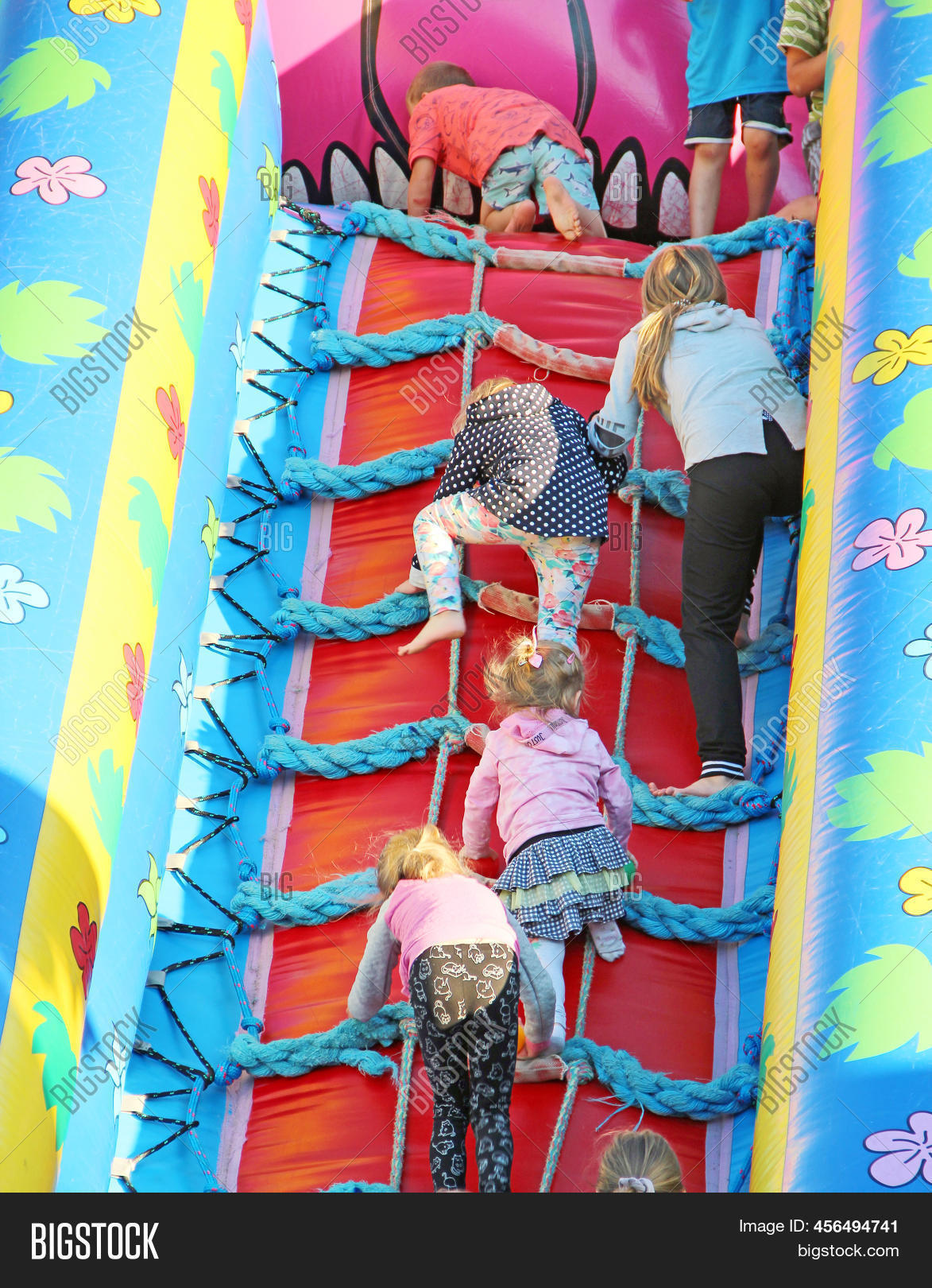 Children Climb On Image & Photo (Free Trial) | Bigstock