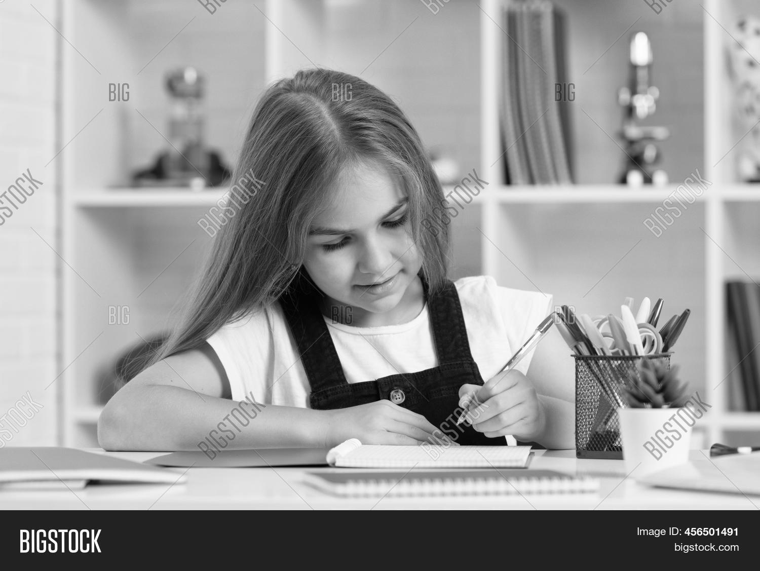 School Girl Notebook. Image & Photo (Free Trial) | Bigstock