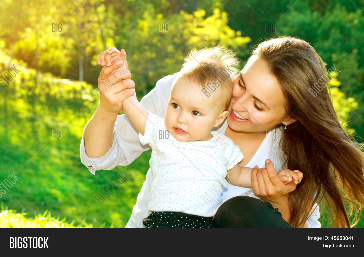Beautiful Mother Baby Image & Photo (Free Trial) | Bigstock