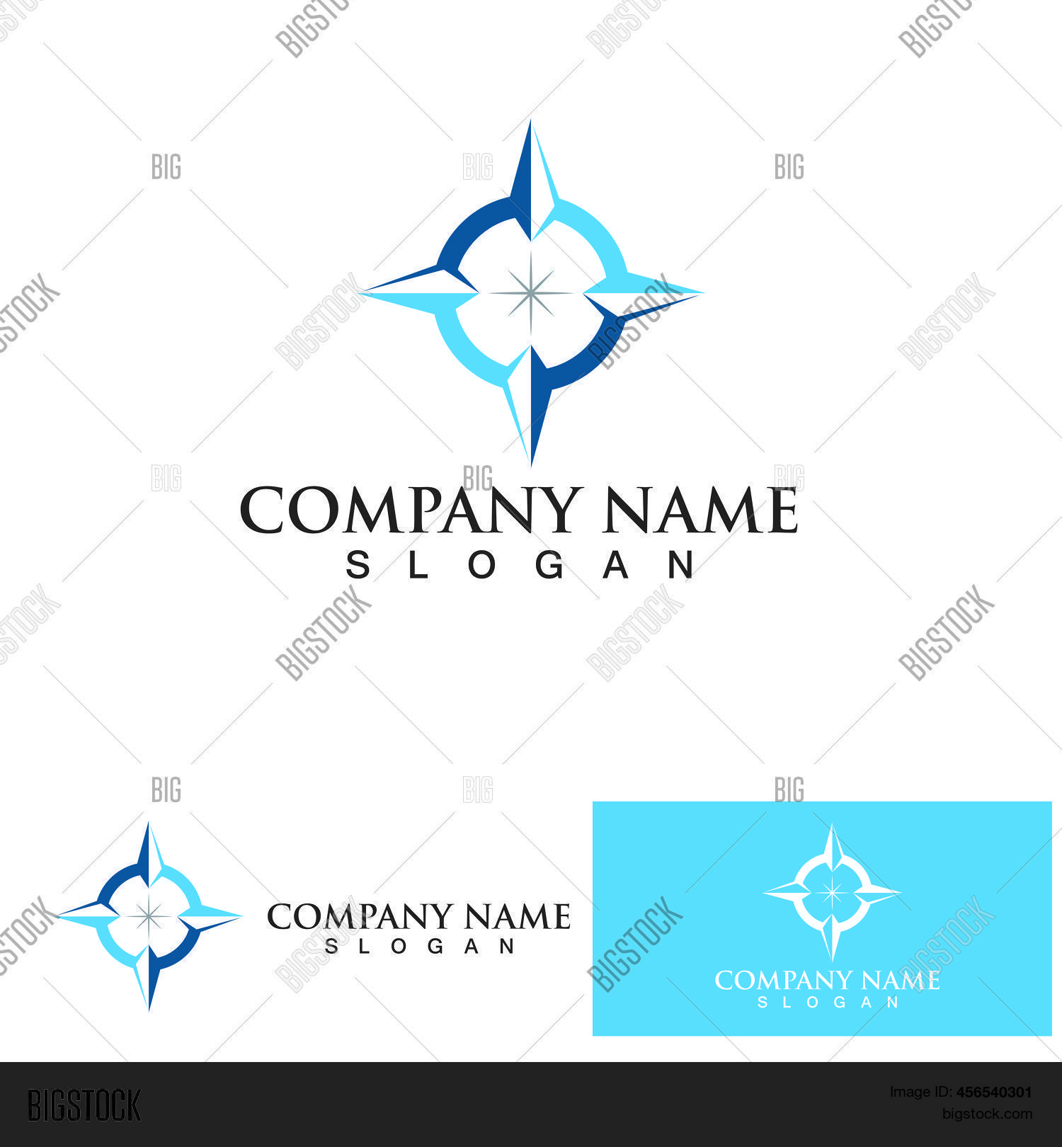 Compas Icon.flat Vector & Photo (Free Trial) | Bigstock