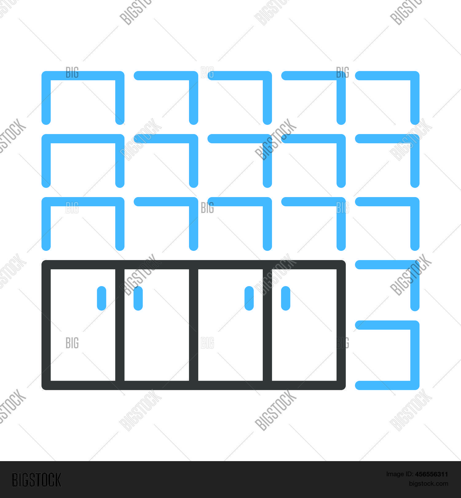 Office Cabinet Icon. Vector & Photo (Free Trial) | Bigstock