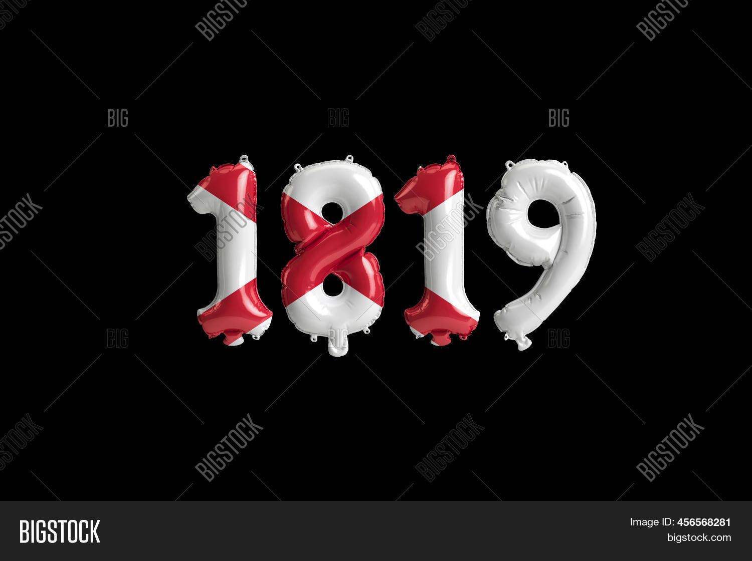 3d Illustration 1819 Image & Photo (Free Trial) | Bigstock