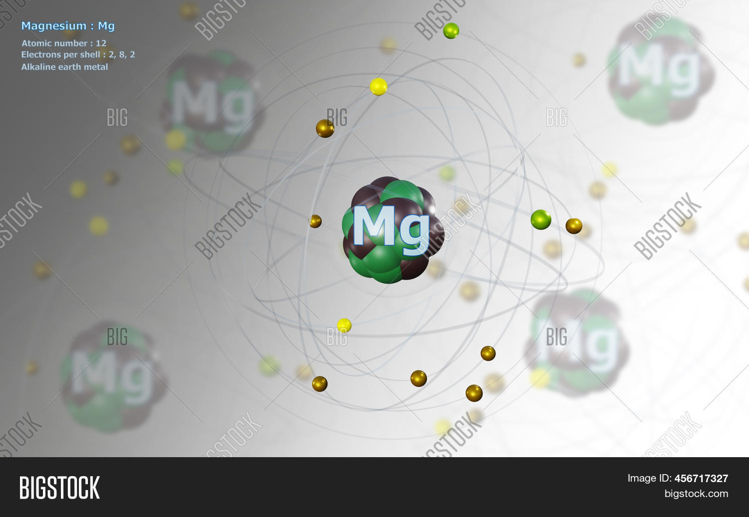 3d Illustration Atom Image & Photo (Free Trial) | Bigstock