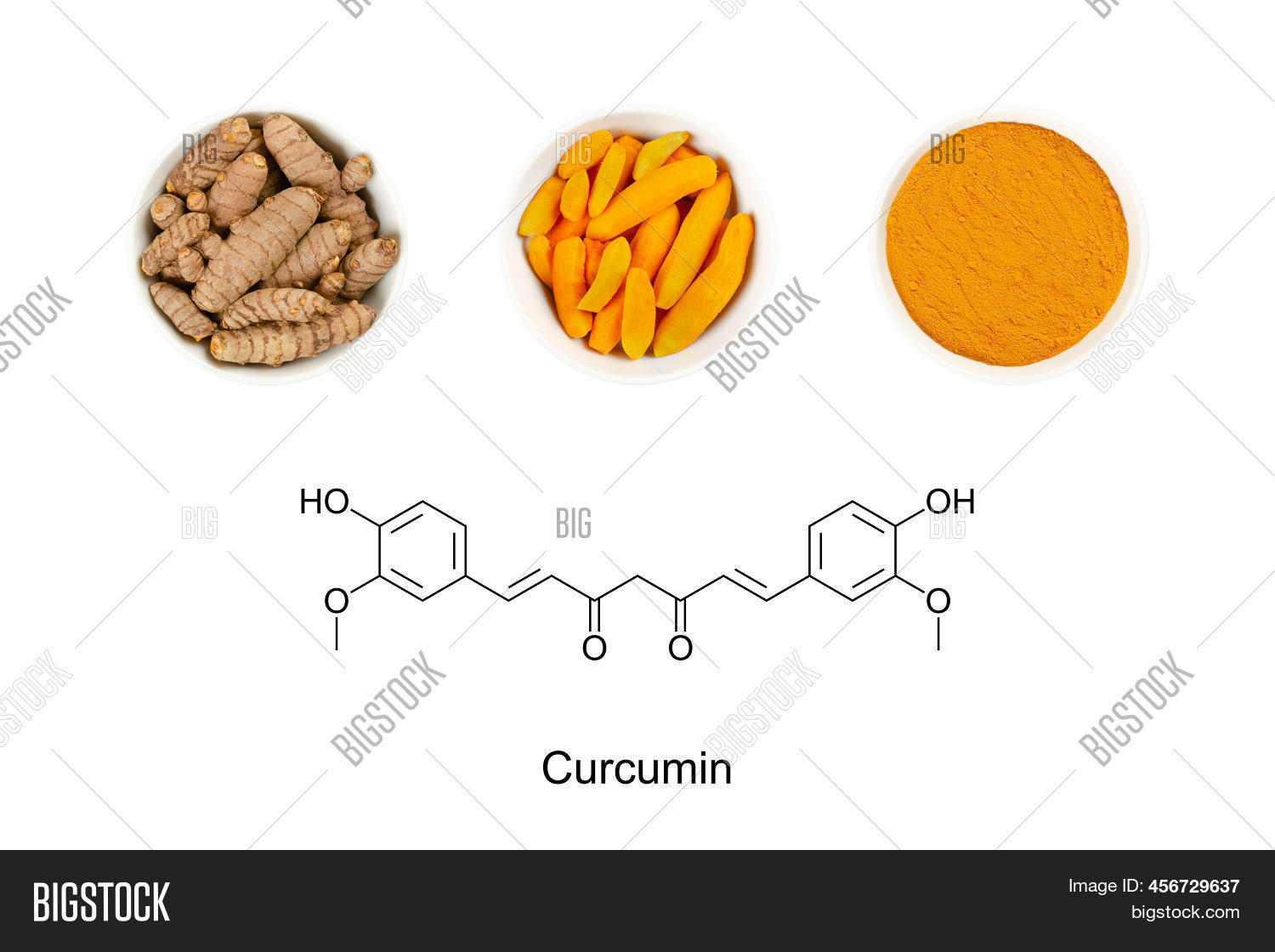 Turmeric Chemical Image & Photo (Free Trial) | Bigstock