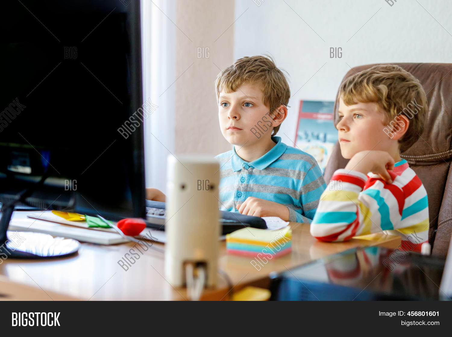 Two Little Kids Boys Image & Photo (Free Trial) | Bigstock