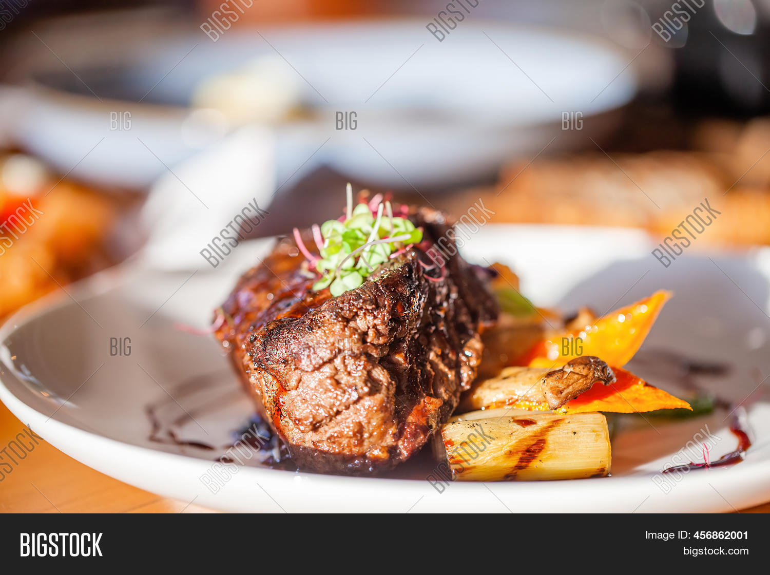Cooked Grilled Beef Image & Photo (Free Trial) | Bigstock