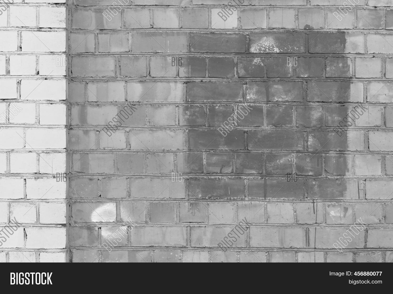 Brick Wall Grey Facade Image & Photo (Free Trial) | Bigstock