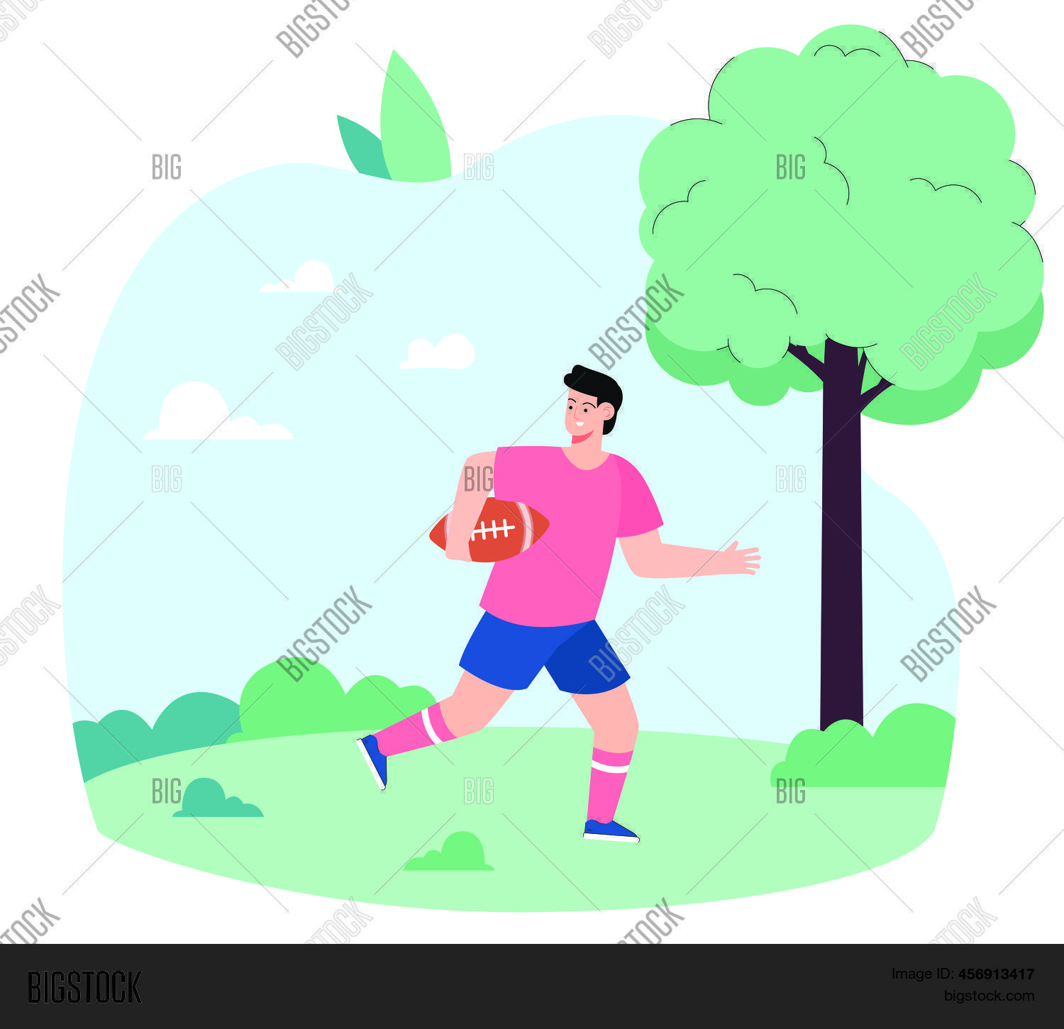 Young Boy Running Vector & Photo (Free Trial) | Bigstock