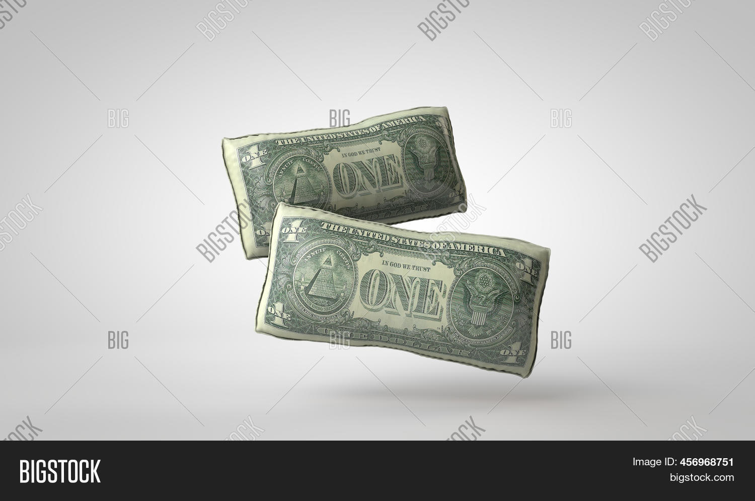Inflated One Dollar Image & Photo (Free Trial) | Bigstock