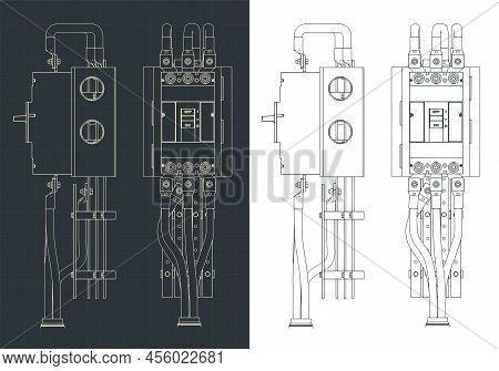 Power Circuit Breaker Vector & Photo (Free Trial) | Bigstock